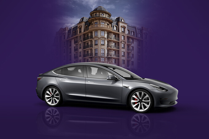 Golden House разыгрывает Tesla Model 3 — Афиша Ташкента